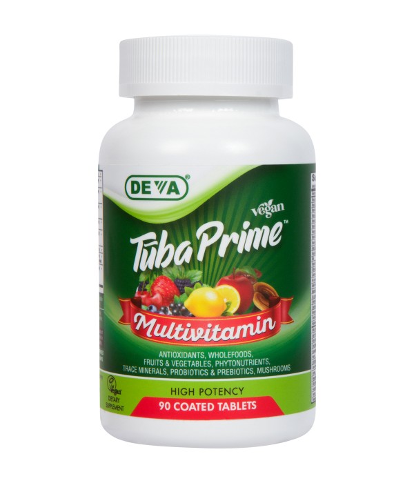 Vegan TŪBA Prime Multivitamin & Mineral - from Deva Nutrition