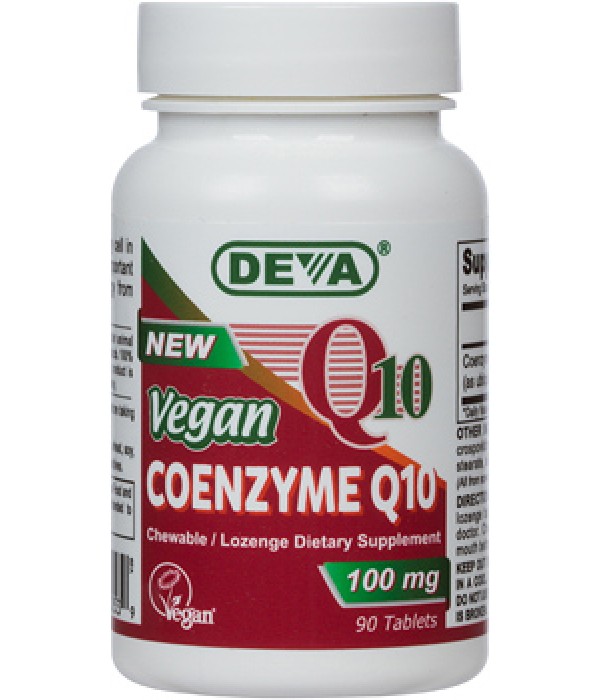 Vegetarian / Vegan Coenzyme Q10 (Chewable / Lozenge) 100 mg potency