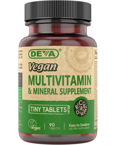 Vegan Tiny Tablets Multivitamin & Mineral Supplement - easy to swallow